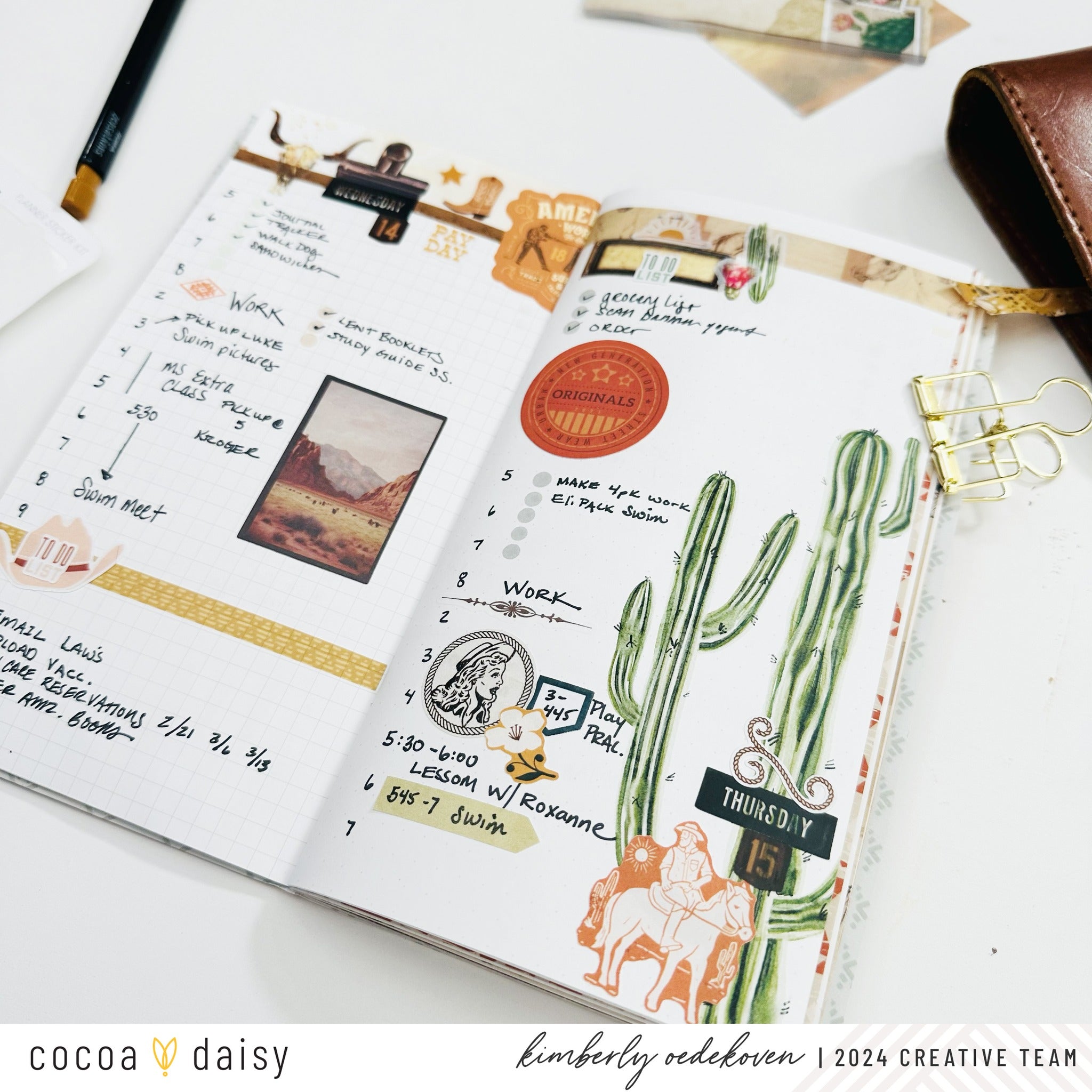 Setup Saturday: Big Sky Daisy Notebook – Cocoa Daisy