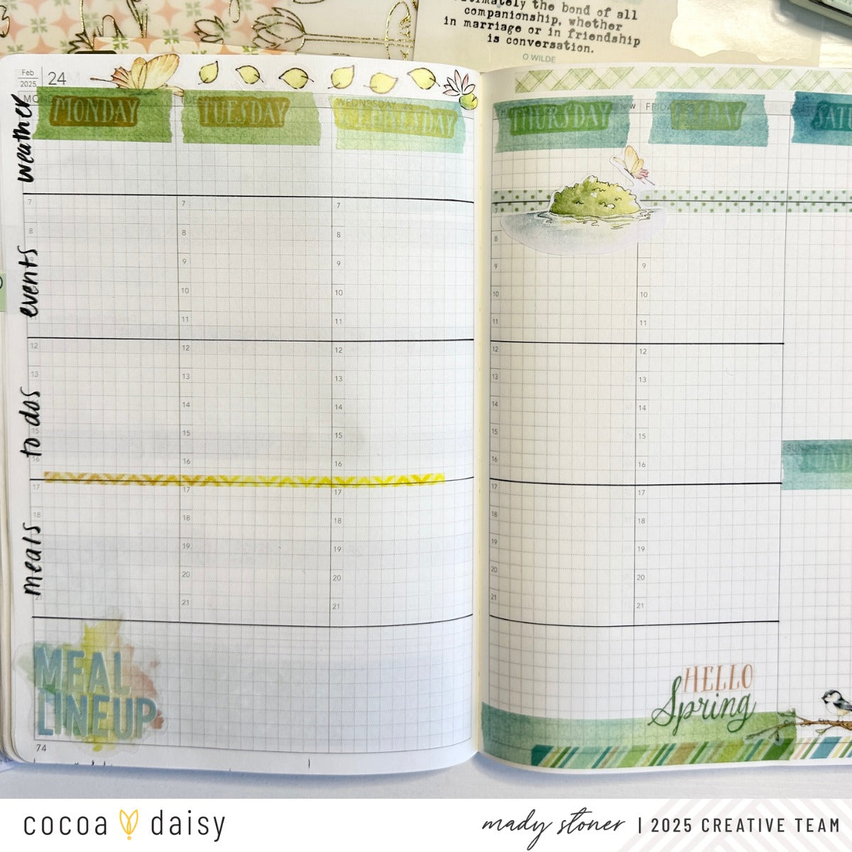 Planning with the Willows Deluxe Journaling Kit – Cocoa Daisy