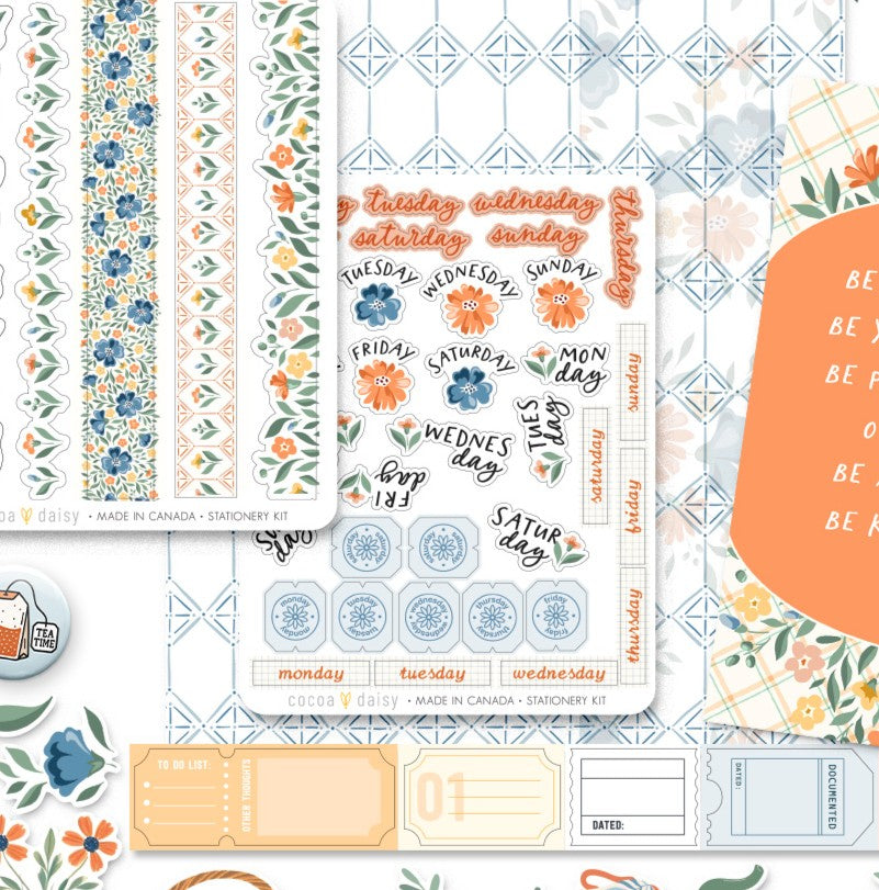 Chapters of September "Weekday/Routine" Creative Kit Sticker Sheet - S ...