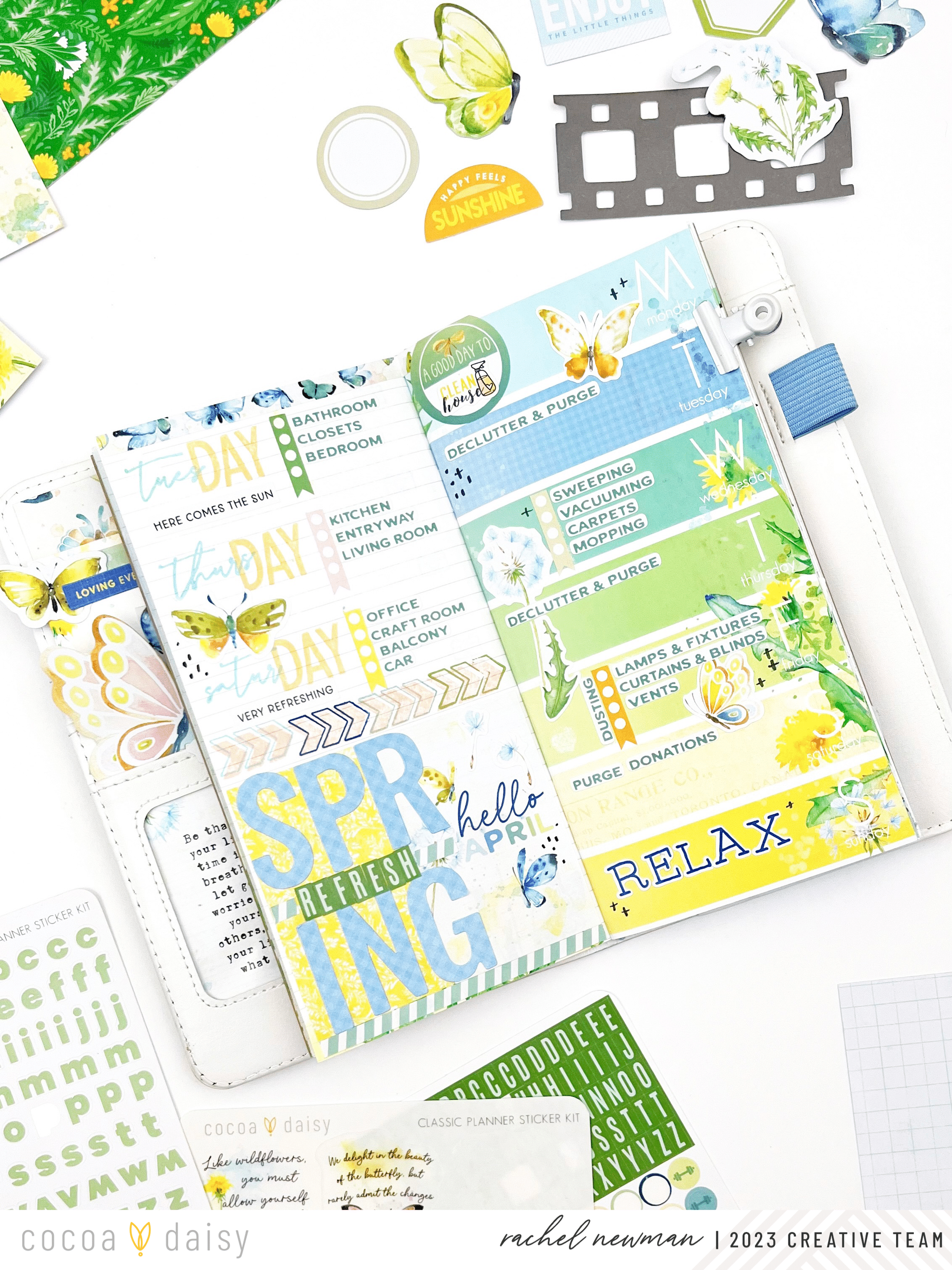 5 Idea for the Daisy Dori Color Block Pages – Cocoa Daisy