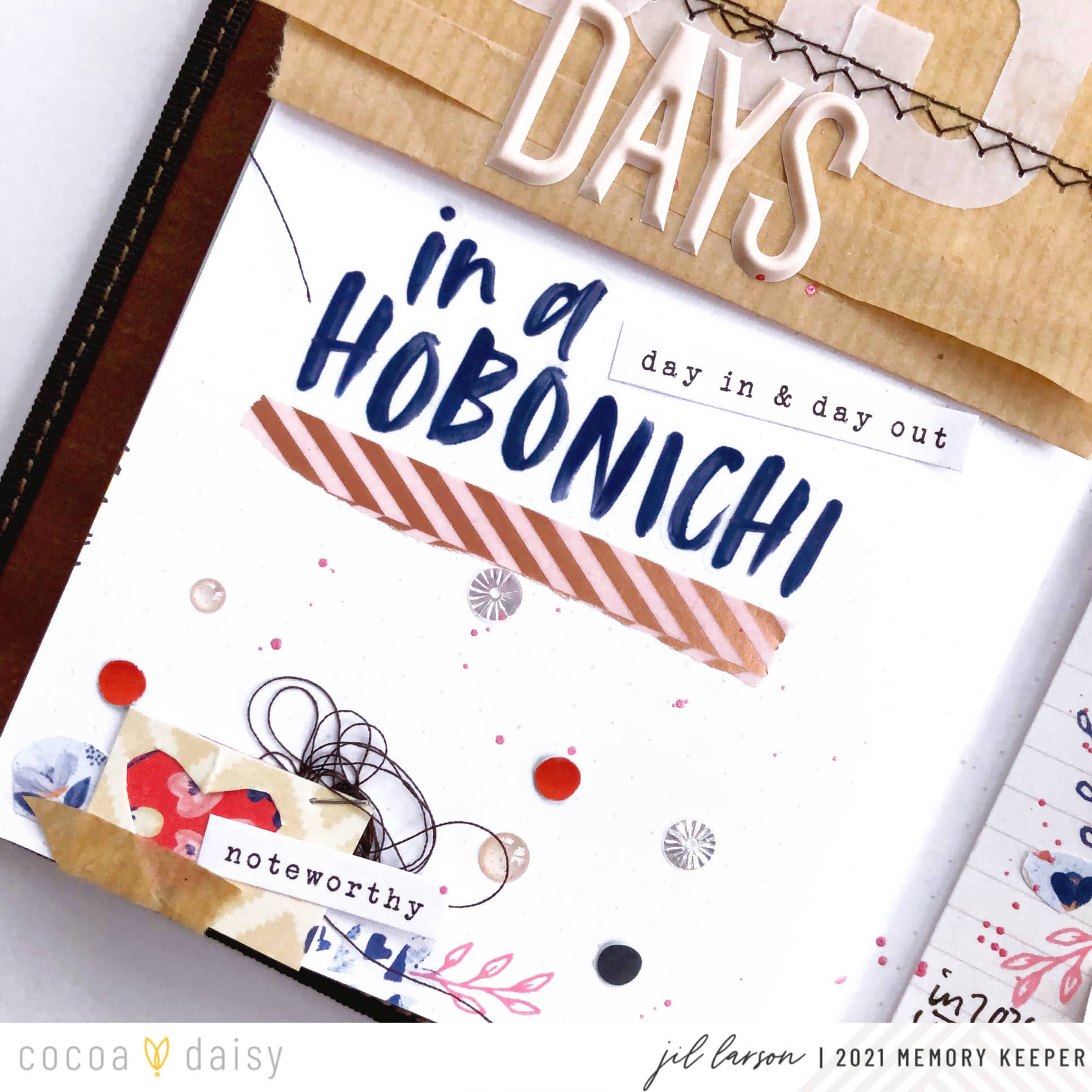 Creating Embellishment Clusters for Memory Keeping Layouts – Cocoa Daisy