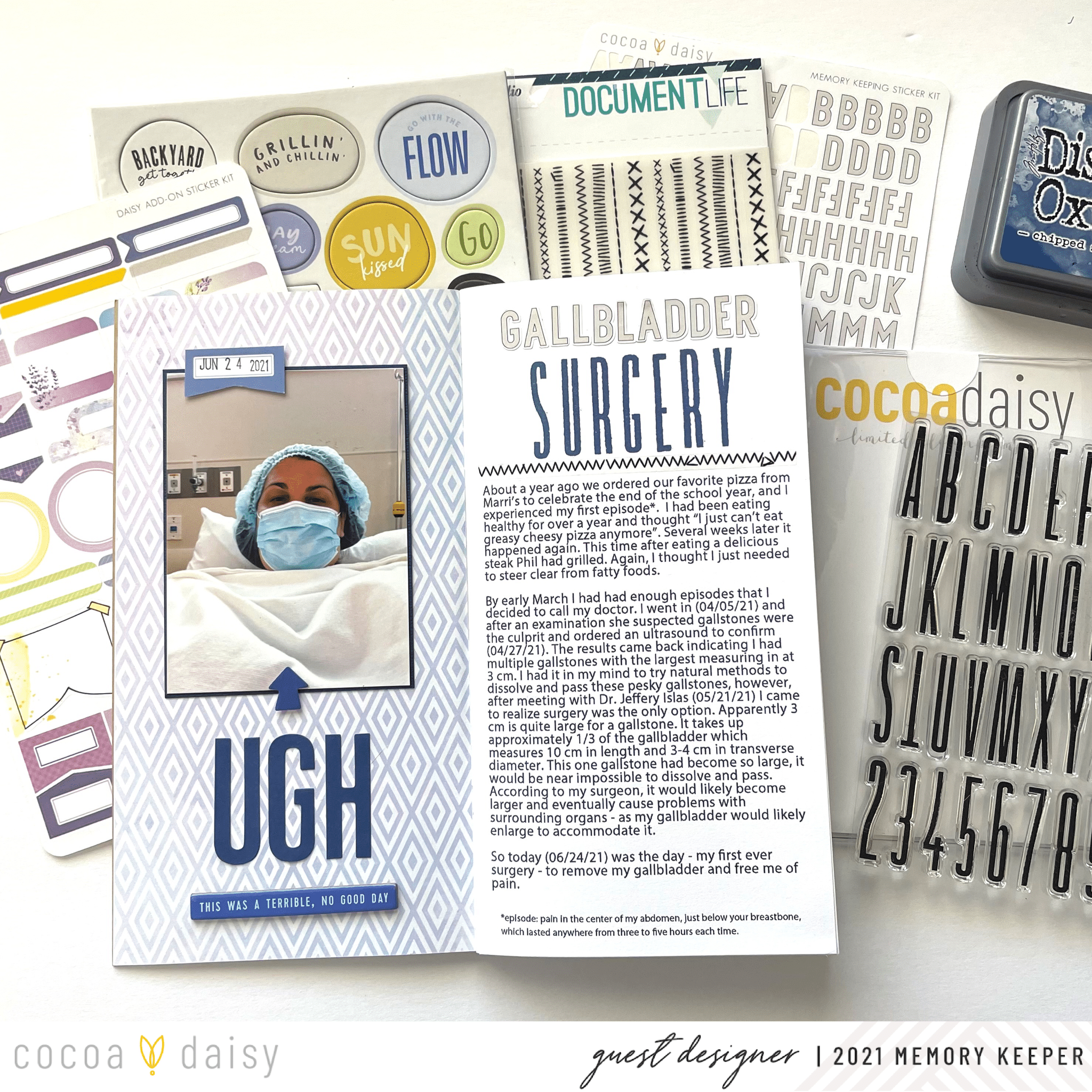 July Memory Keeping Guest Designer Recap | Amy Argyros – Cocoa Daisy
