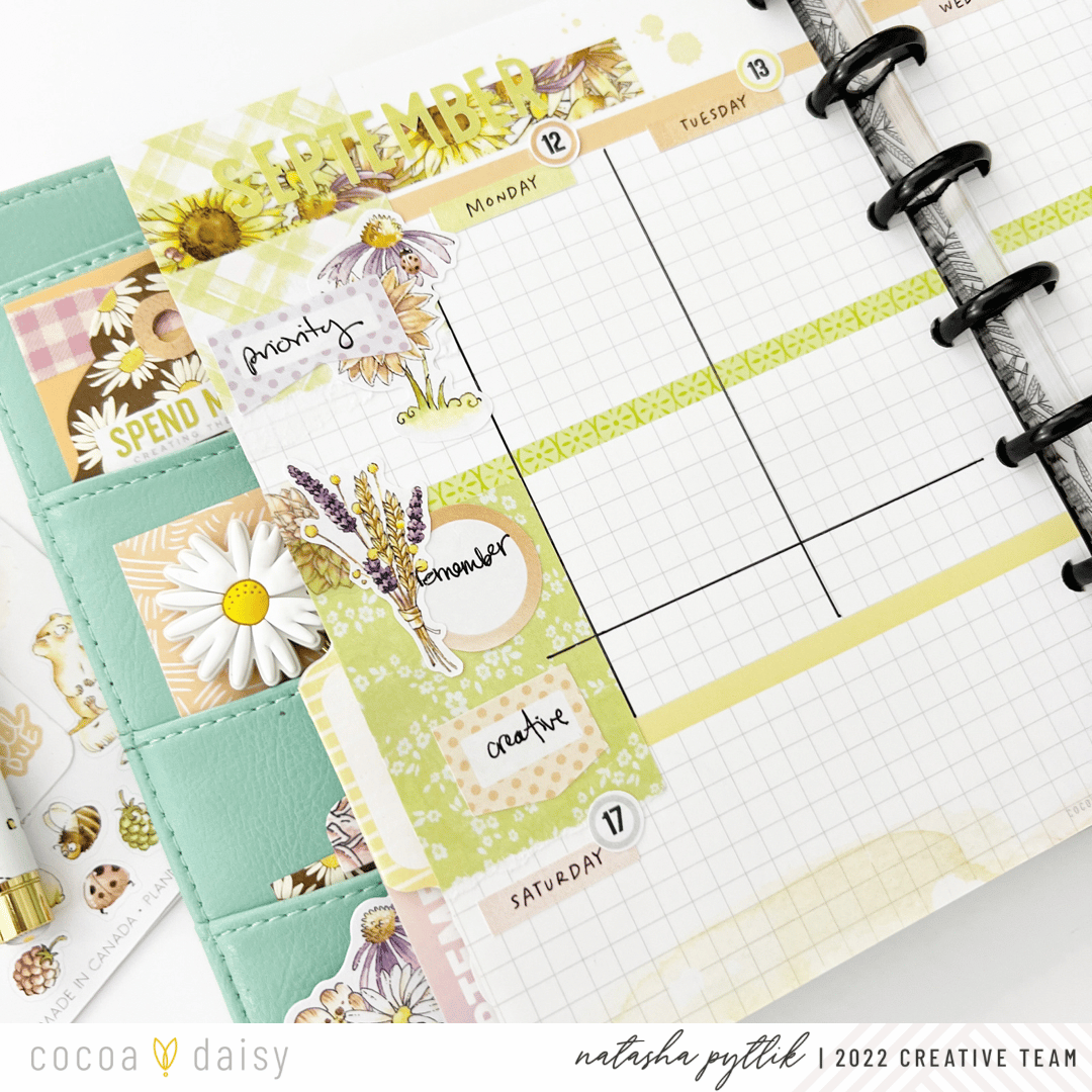 Weekly Planning: The Daisy Fields Collection – Cocoa Daisy