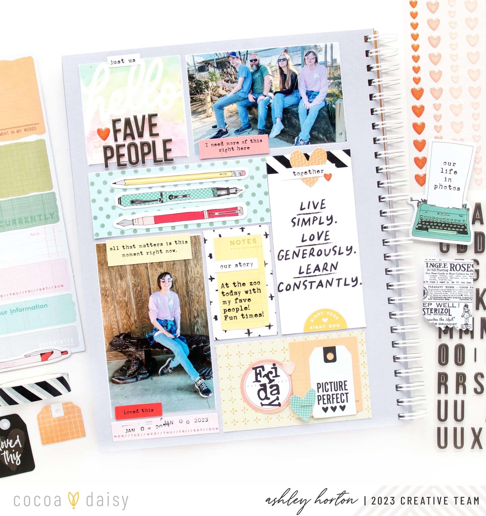 Say It With Stickers – Cocoa Daisy