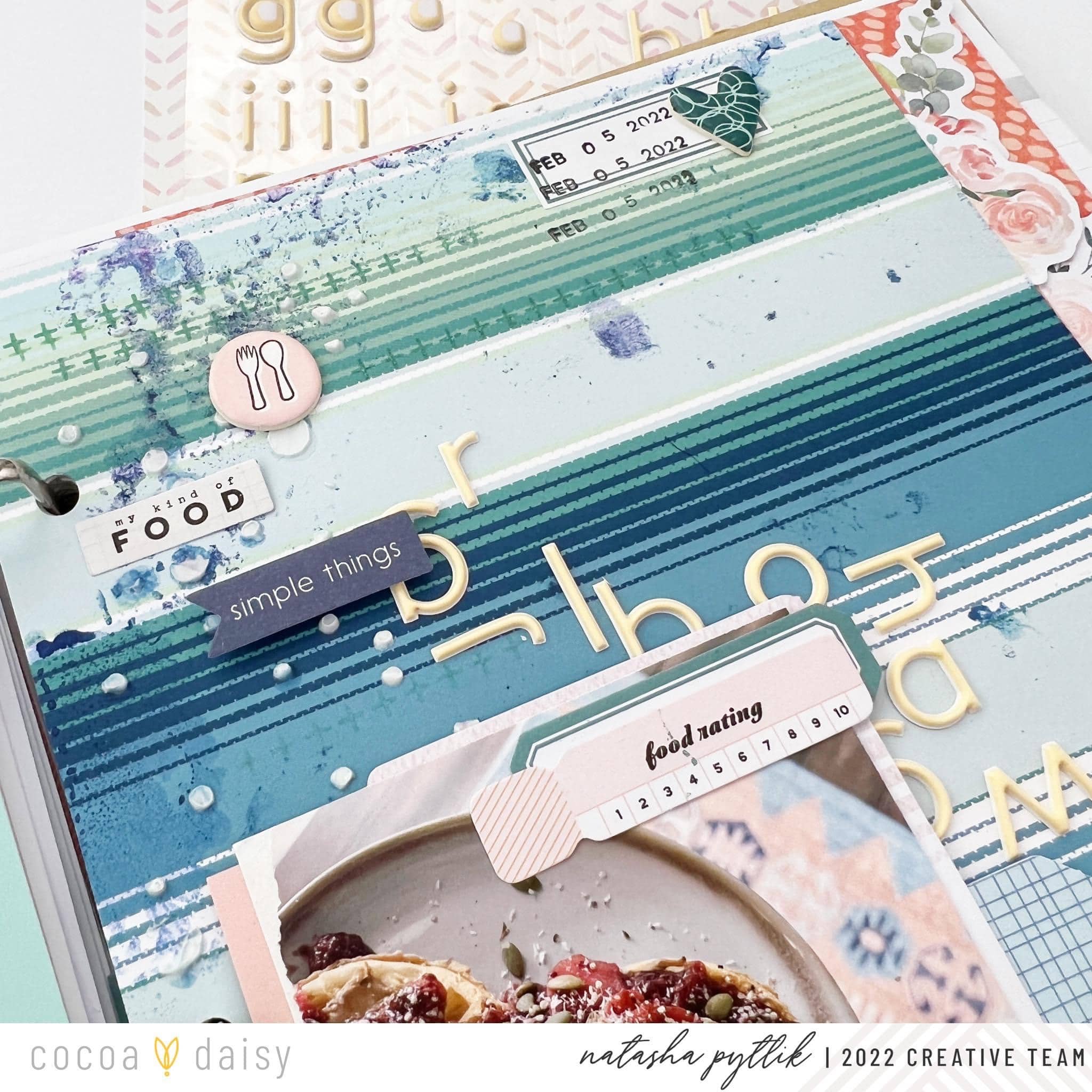 Off the Page Embellishments – Cocoa Daisy