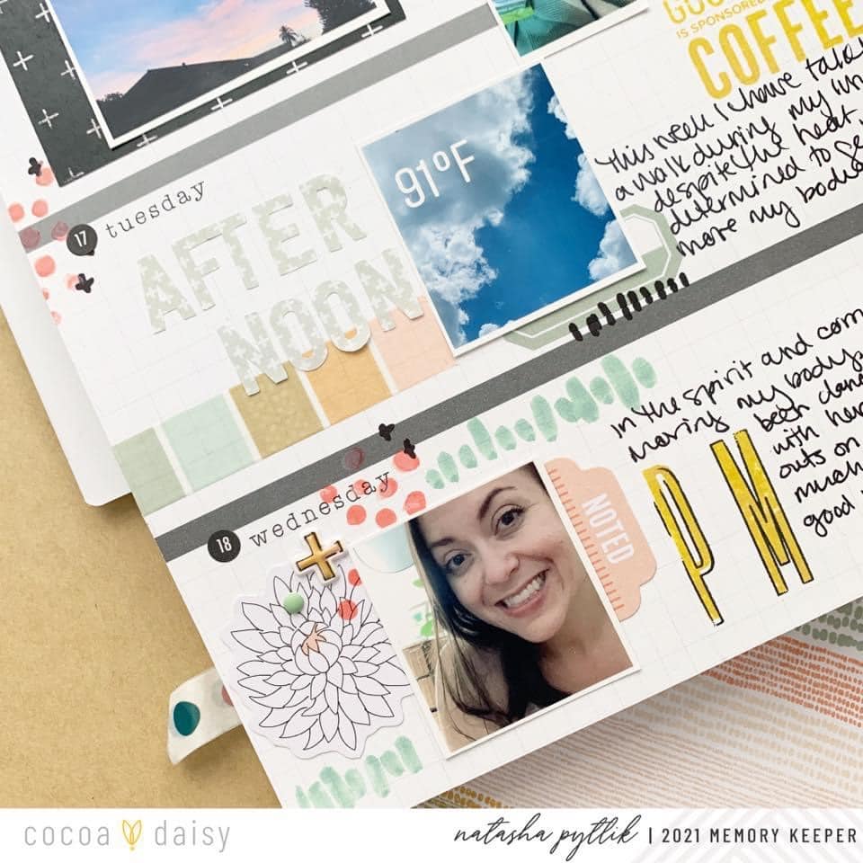 Memory Planner Monday with the Doodles and Dashes Collection – Cocoa Daisy