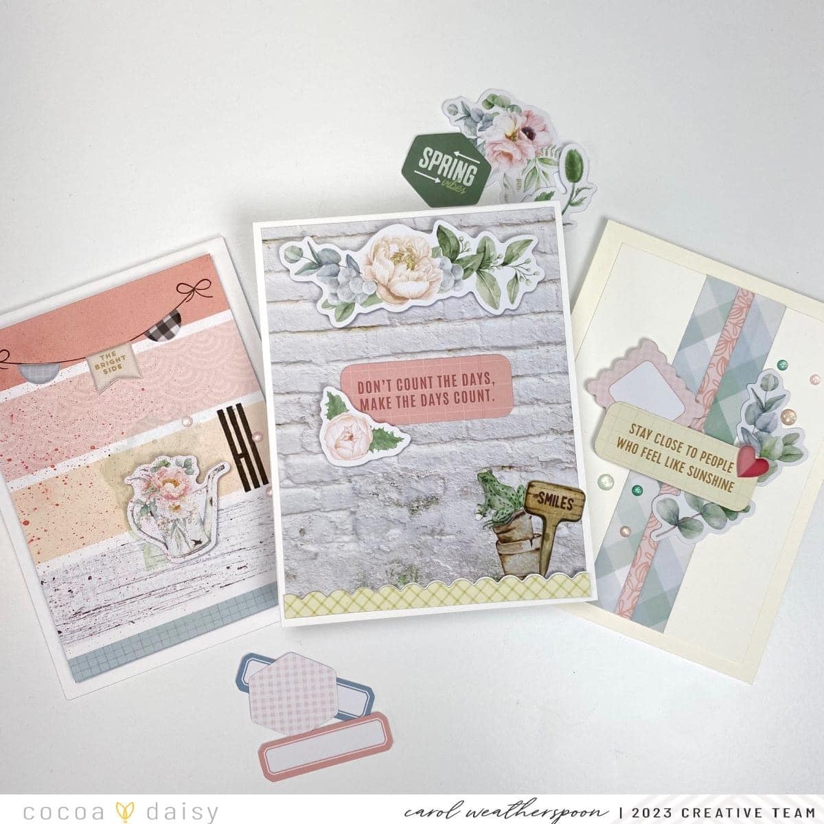 Card making with Lillian‚Äôs Garden Kits – Cocoa Daisy