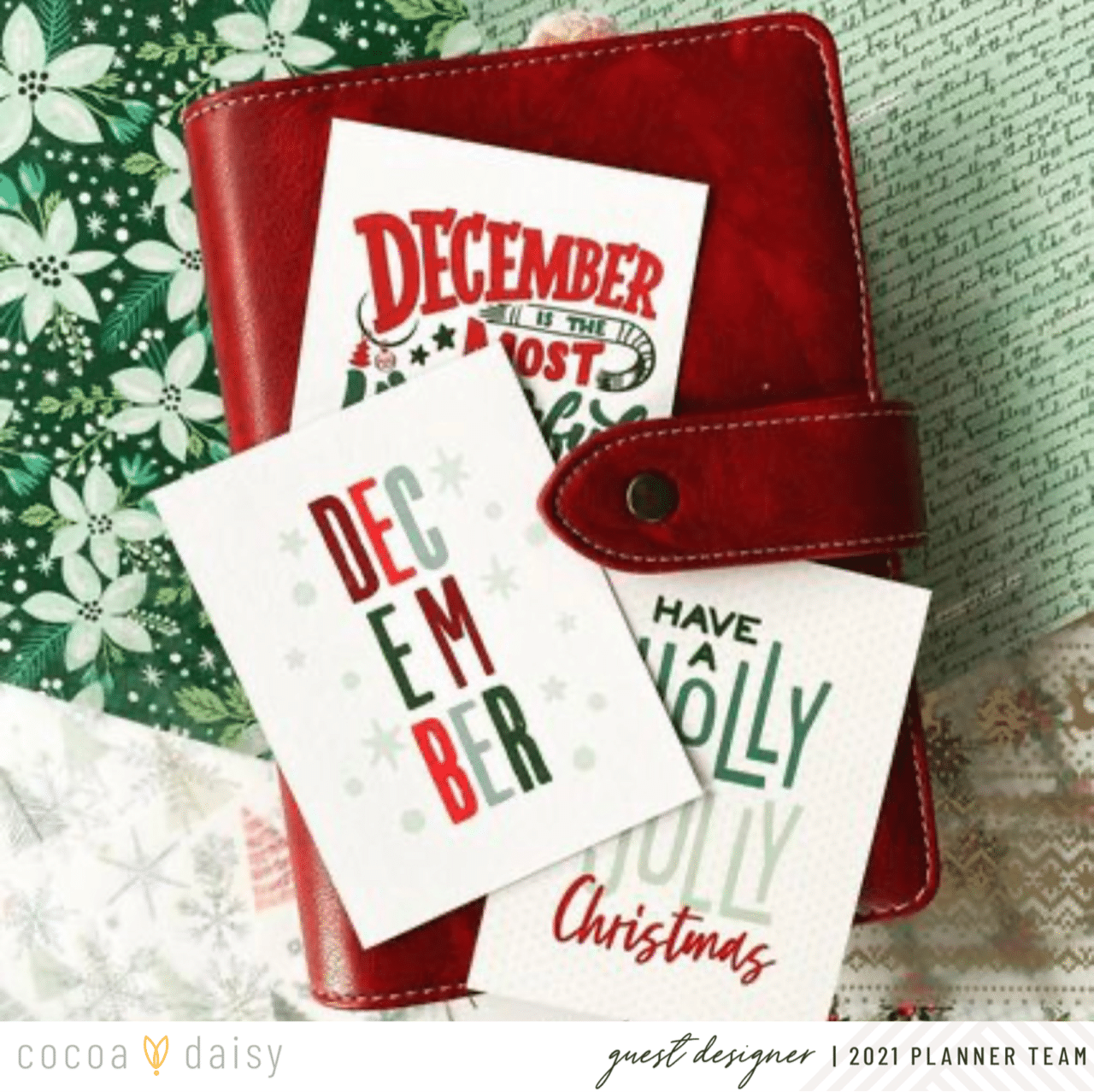 December Planner Guest Designer Recap | Sophia Ramos – Cocoa Daisy