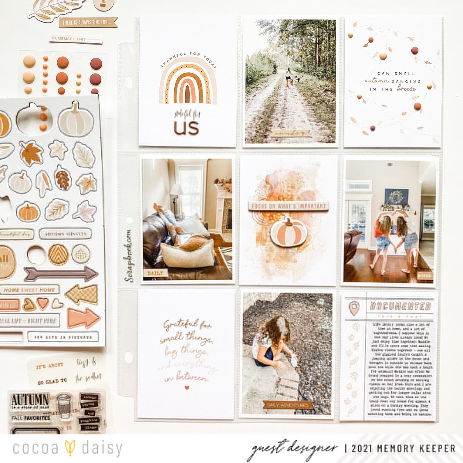 October Memory Keeping Guest Designer Recap | Shannon Dombkowski ...