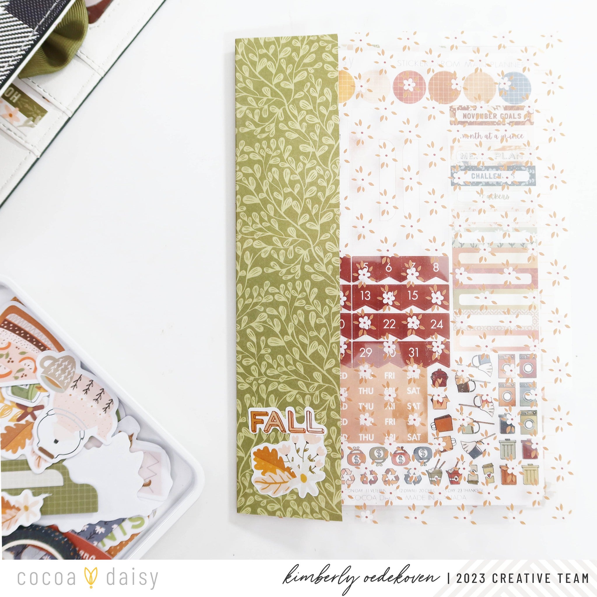 Product Feature: Home Sweet Home Planner Papers – Cocoa Daisy