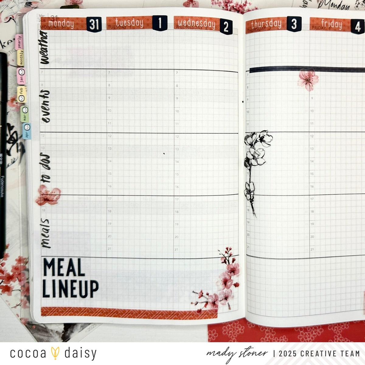 Weekly Planning with the Serenity Kits – Cocoa Daisy