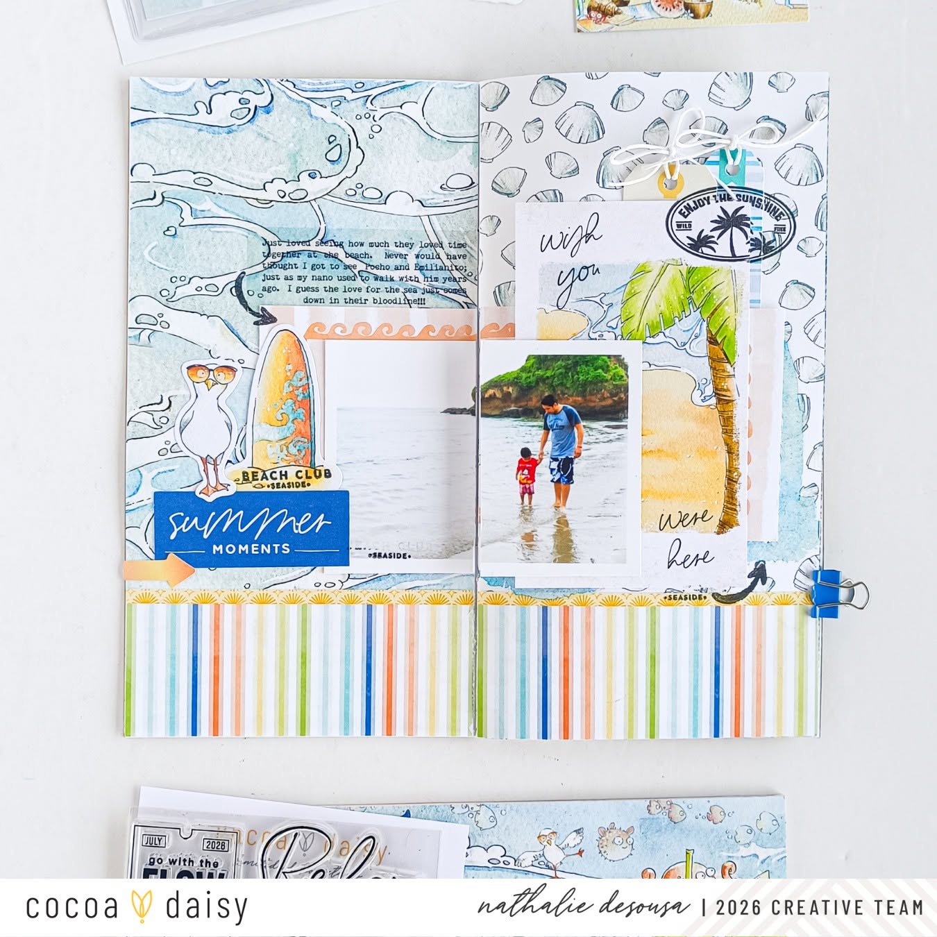 Pattern Play with the Coconut Cove Creative Kit – Cocoa Daisy