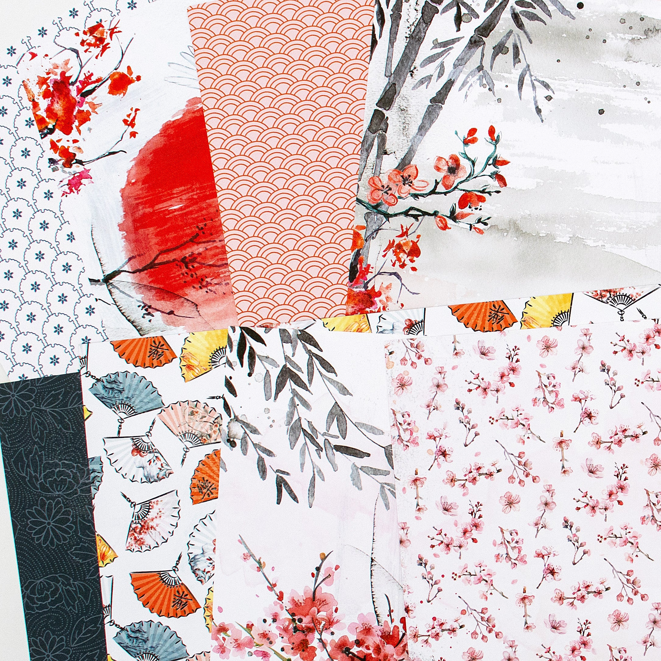 12x12 Set of Monthly Papers Subscription - 1 month – Cocoa Daisy