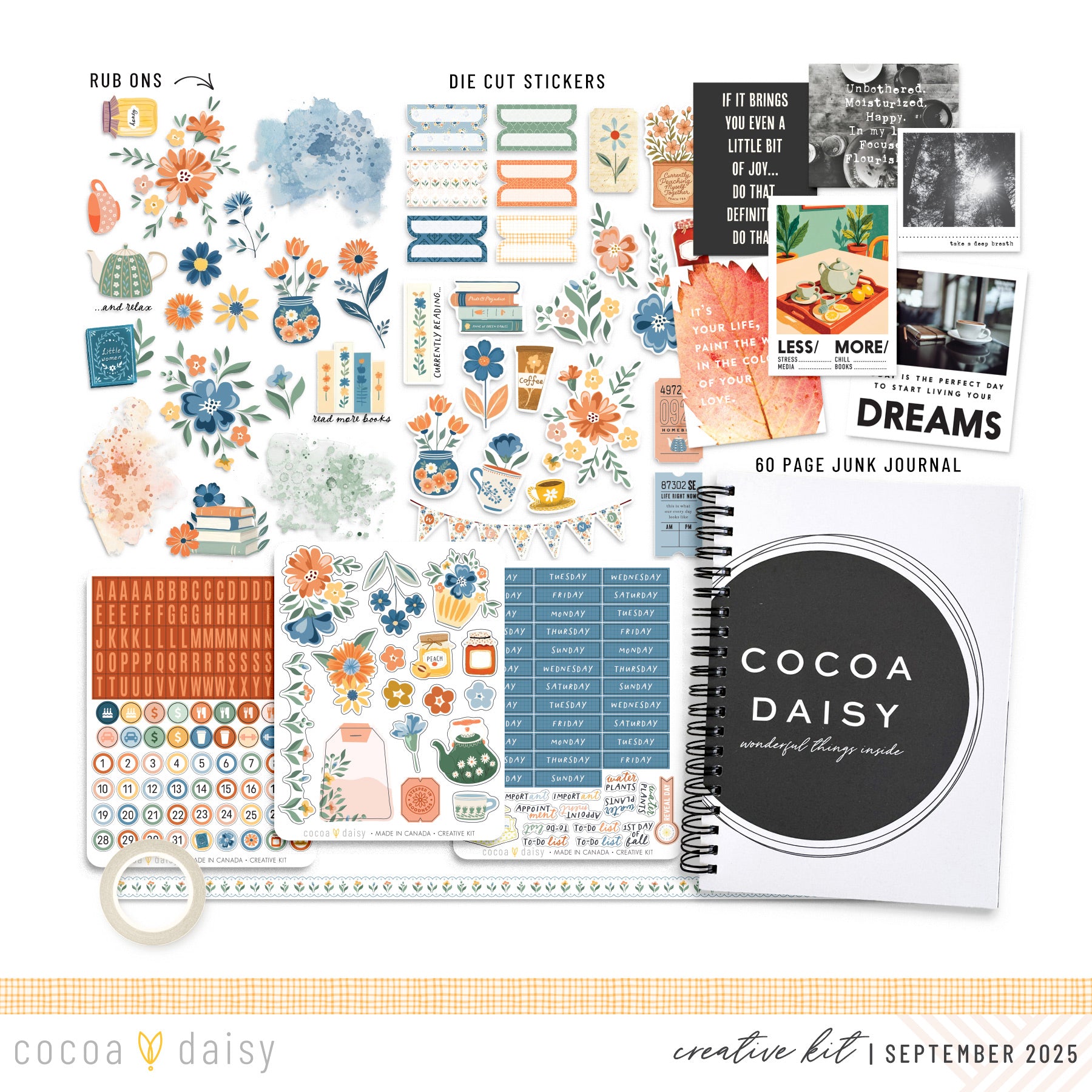 Chapters of September Creative Kit - September 2025 – Cocoa Daisy