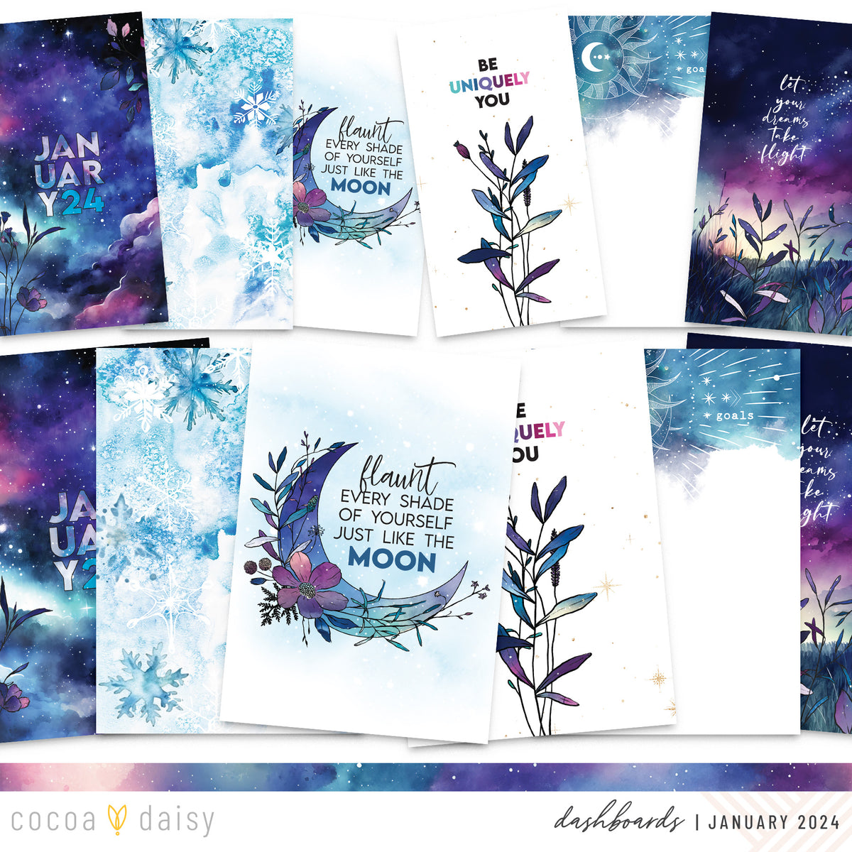 Silent Moon - January 2024 – Cocoa Daisy