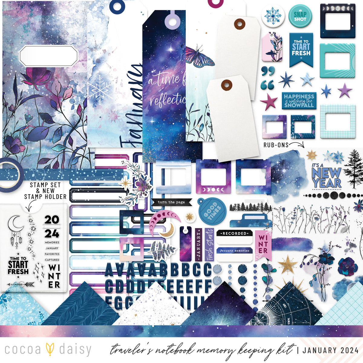Silent Moon - January 2024 – Cocoa Daisy