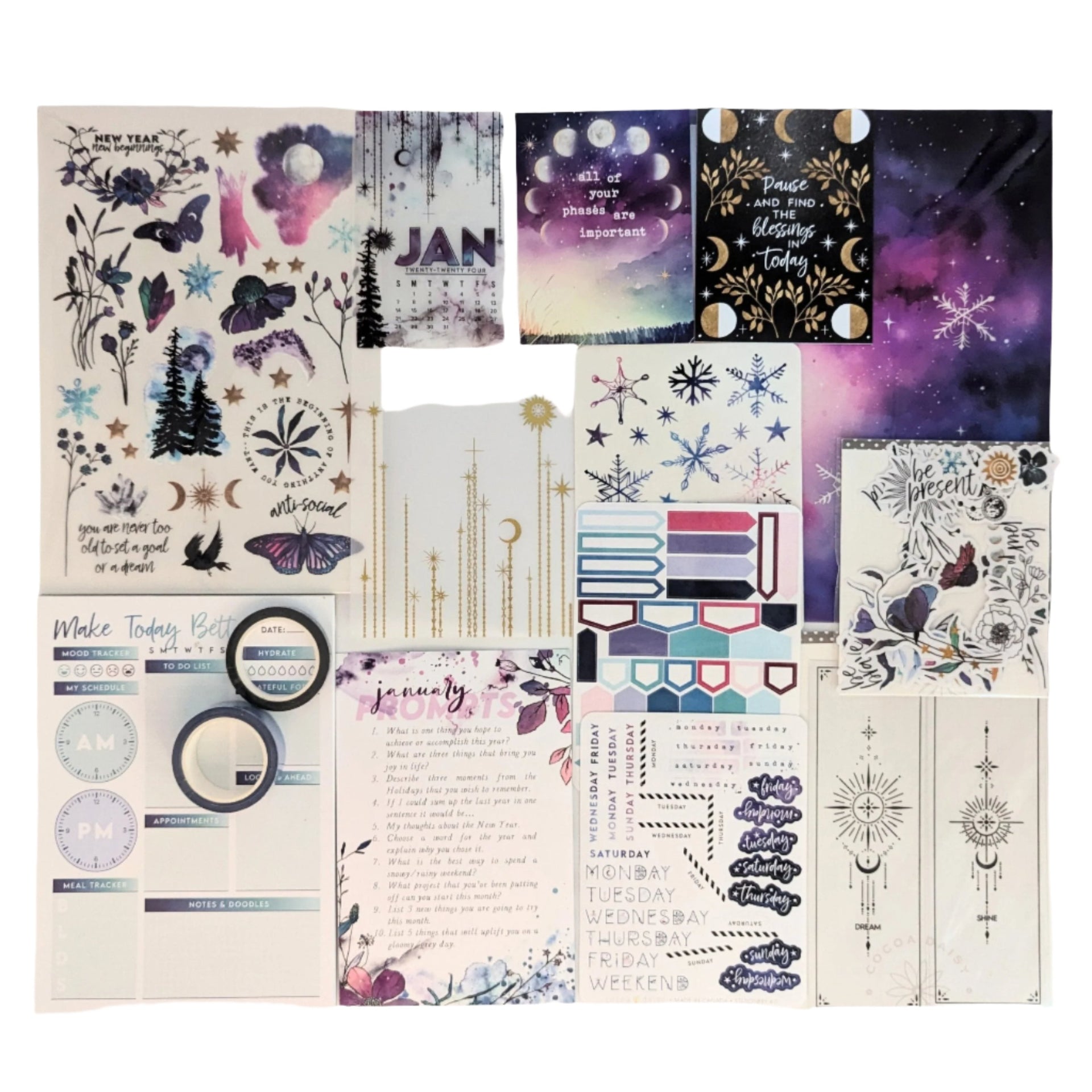 Silent Moon - January 2024 – Cocoa Daisy