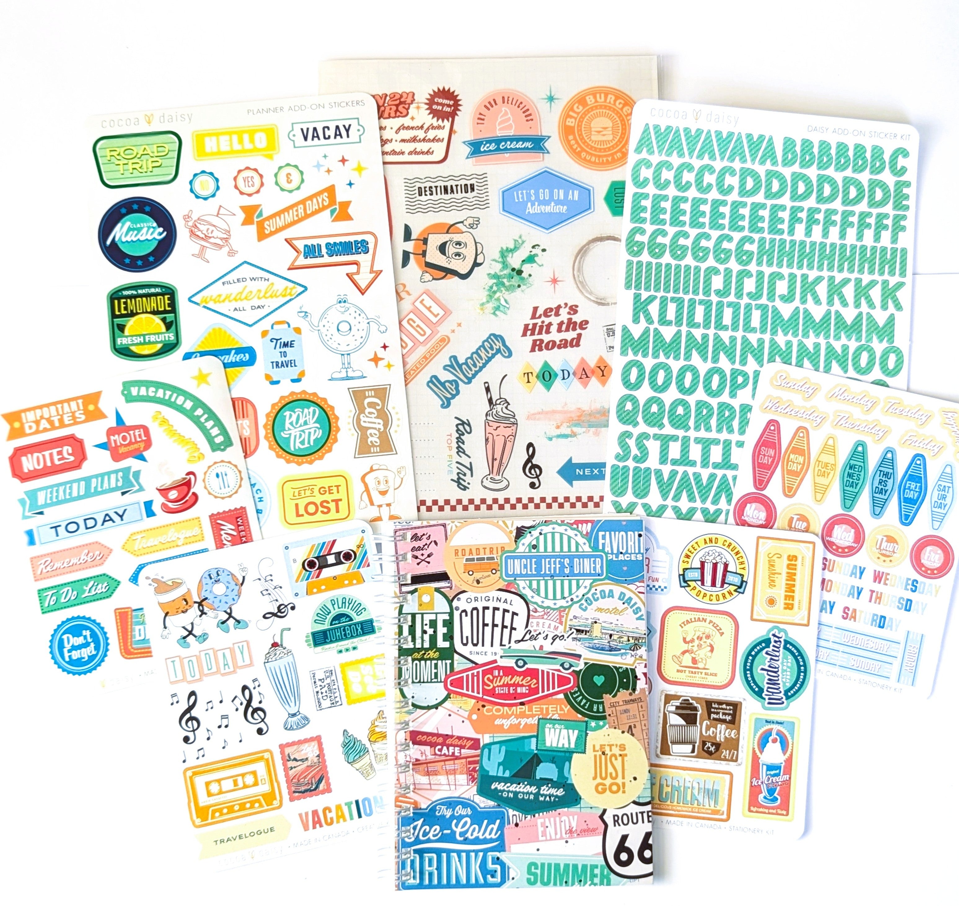 Let's Go Sticker Book & Sticker Bundle - June 2024 – Cocoa Daisy