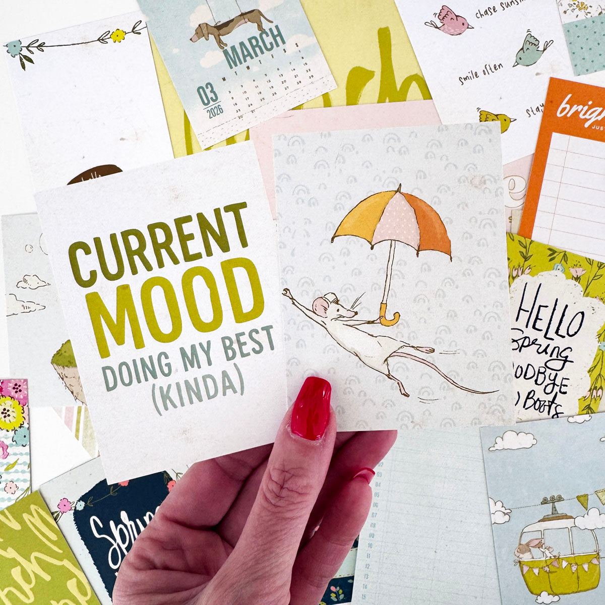 Where The Breeze Begins Pocket Cards Only - March 2026 – Cocoa Daisy