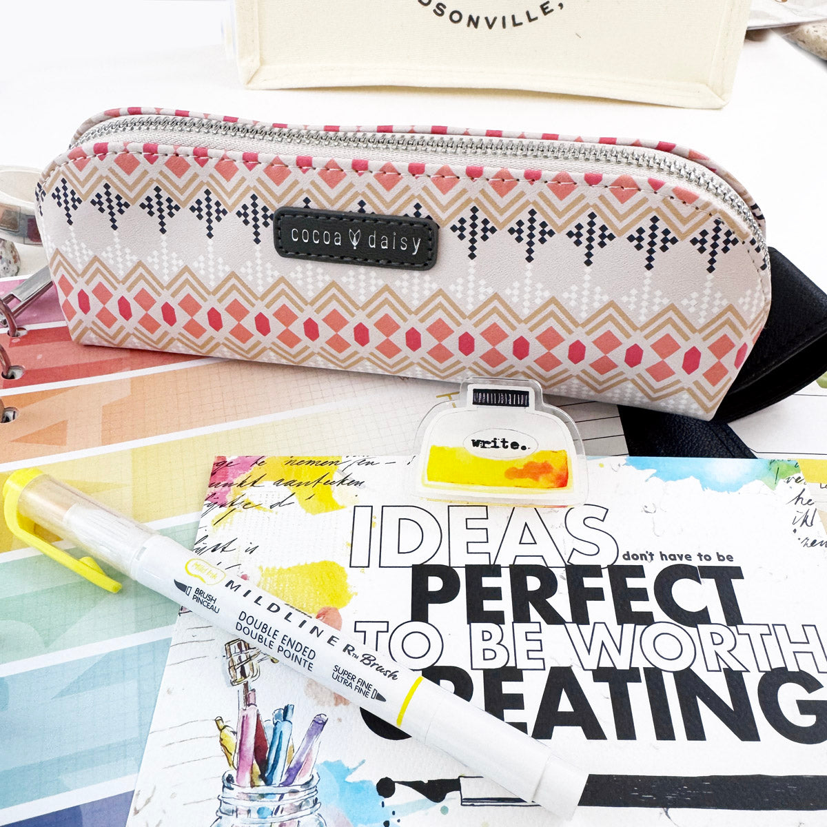 Inklings “Art Supplies” Regular 15 mm Washi From The Creative Kit - Fe ...